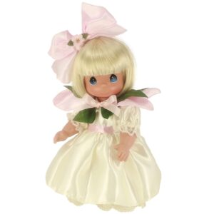 precious moments 12" bouquet of friendship rose blonde doll