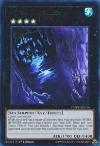 yu-gi-oh! - abyss dweller - dude-en016 - ultra rare - 1st edition - duel devastator