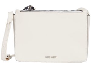 nine west prosper mini nyla crossbody chalk one size