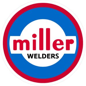 2 pack vinyl sticker decal miller welder 1960 vinyl decal, 5 in. x 5 in.