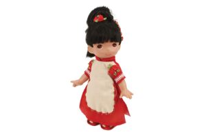 precious moments, the doll maker 9" children of the world china doll