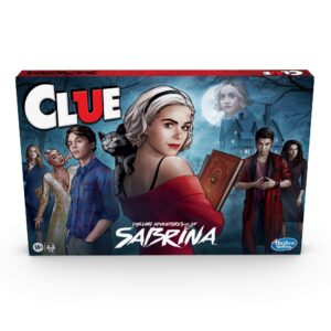 hasbro gaming clue: chilling adventures of sabrina edition board game, inspired by the hit series, mystery board game for kids ages 14 and up (amazon exclusive)