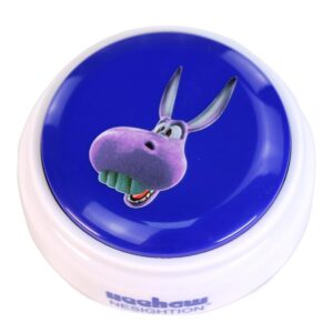 nesightion donkey hee-haw button,prank button,talking button features funny donkey hee-haw《it contains batteries》