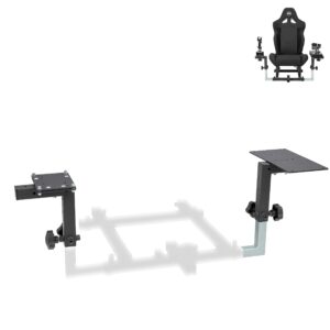 openwheeler | configuration 2 | flight simulator hotas side by side mount | fits thrustmaster warthog, virpil warbrd, mongoost-50cm2, vkb gunfighter, winwing orion, super libra virpil mongoost-50cm3