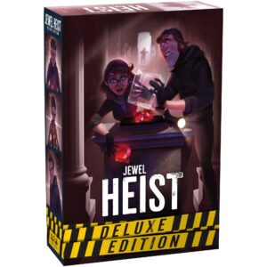 mattel games jewel heist team strategy game, mystery role-play social deduction game with game board, vault and jewels, for adults, family and kids 13 years old and [amazon exclusive]