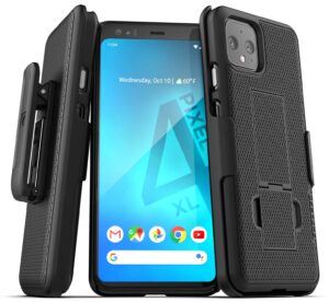 encased duraclip pixel 4 xl belt clip case - slim cover with holster (google pixel 4xl)