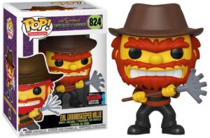 funko pop! animation: simpsons - evil groundskeeper willie, fall convention exclusive