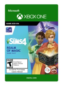 the sims 4 - realm of magic - [xbox one digital code]