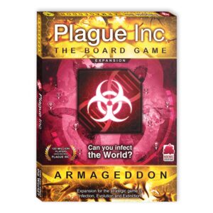 plague inc. board game expansion | strategy board game for adults and teens | fun game for game night | ages 14 and up | 1 to 5 players | average playtime 60-90 minutes | made by ndemic