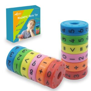 mickyu magnetic math toys number blocks montessori preschool abacus counting toys