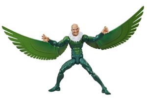 spider-man hasbro marvel legends series 6" collectible action figure marvel’s vulture toy, with build-a-figurepiece & accessory