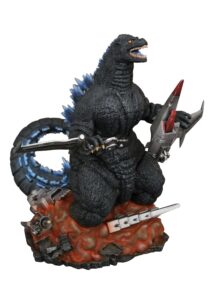 diamond select toys godzilla gallery: 1993 godzilla pvc figure,multicolor,11 inches