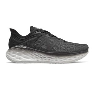 new balance men's fresh foam more v2 running shoe, black/magnet, 9.5 wide