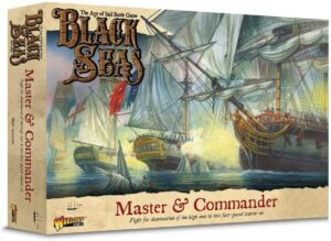 master & commander starter set by warlord games - black seas the age of sail game for 2 or more players using miniatures