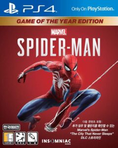 marvel's spider: game of the year edition [korean edition] for ps4