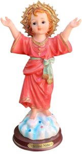 divino nino 8" tall religious statue figure divine child new