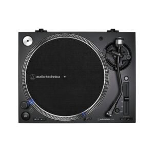 audio-technica at-lp140xp-bk direct-drive professional dj turntable, black (renewed)