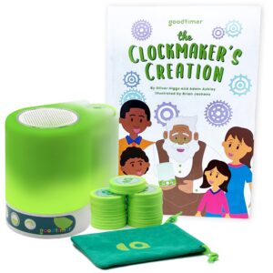 goodtimer (1st generation, not compatible w/app positive reinforcement game for families. replace behavior, reward, and chore charts for kids with a visual timer, token allowance, and time in tool.