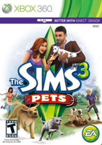 the sims 3: pets - xbox 360 (renewed)