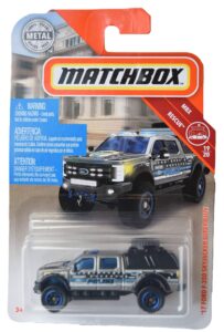 matchbox '17 ford f 350 skyjacker super duty 19/20, silver