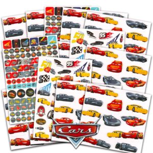 disney cars stickers party favors bundle pack ~ 16 cars sticker sheets ~ 500+ stickers (disney cars party supplies)