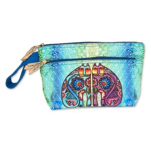 women's laurel burch, feline wristlet