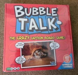 university games bubble talk board game