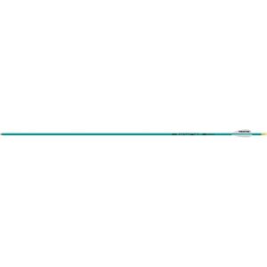 easton genesis v2 arrows with 3" vanes (6 pack), 1820, teal