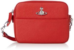 vivienne westwood camera bag red shoulder bag