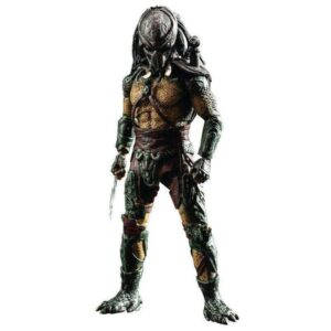 hiya toys predators: tracker predator 1:18 scale action figure, multicolor