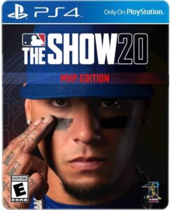 mlb the show 20 mvp edition for ps4 - ps4 exclusive - esrb rated e (everyone) - sports game - max number of multi-players: 8 - receive 4 days early access