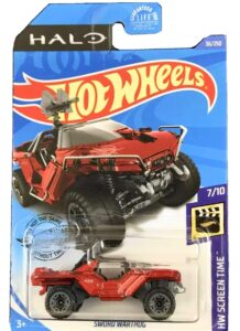 hot wheels 2020 hw screen time halo sword warthog 36/250, maroon