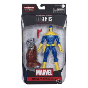 marvel hasbro black widow legends series 6-inch collectible spymaster action figure toy, premium design, 1 accessory, ages 4 and up