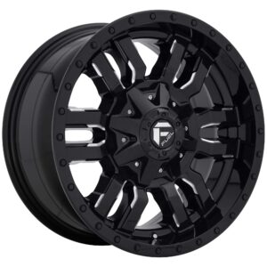 fuel 1pc sledge gloss black milled sledge 20x9 8x165.10 gloss black milled (1 mm) automotive rim