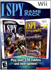 ultimate i spy/i spy spooky mansion - game pack - nintendo wii (renewed)