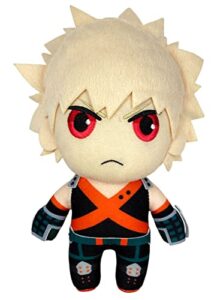 great eastern entertainment my hero academia - katsuki bakugo hero costume plush 8"