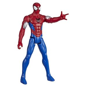 spider-man marvel titan hero series villains armored 12-inch-scale super hero action figure toy great kids for ages 4 and up