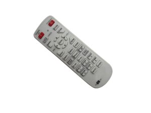 hcdz replacement remote control for panasonic pt-dx820 pt-dx820uw pt-dx820ulw pt-dx820ub pt-dx820ulb large venue dlp projector