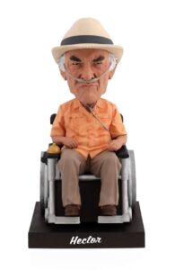 royal bobbles better call saul hector salamanca w/working bell collectible bobblehead statue