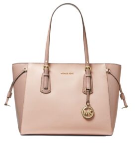 michael kors voyager tote, sftpink/fawn