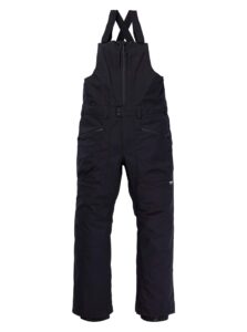 burton men's reserve 2l bib pants, true black, l