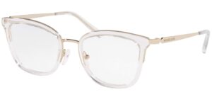 michael kors coconut grove mk3032 eyeglass frames 1014-51 - light mk3032-1014-51