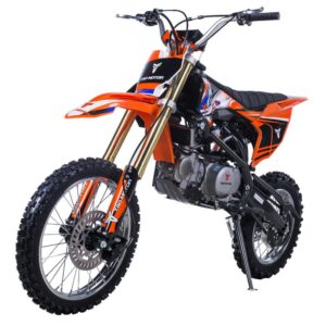 x-pro 150 dirt bike zongshen brand engine with 4-speed manual transmission! big 17"/14" tires!(black)