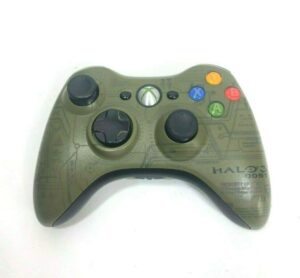 halo 3 odst special edition green controller, compatible with microsoft xbox 360 - (shipped in bulk packaging) (renewed)