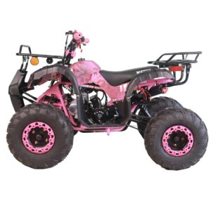 x-pro atv 4 wheelers for sale 125cc atv quad four wheelers youth atv 4 wheelers with remote control (pink camo)