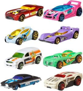 hot wheels 2019 disney 90th anniversary exclusive 8 car set- all 8 included.