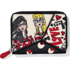 brighton crazy love medium wallet [ 5 1/2"x 4"x 1"]