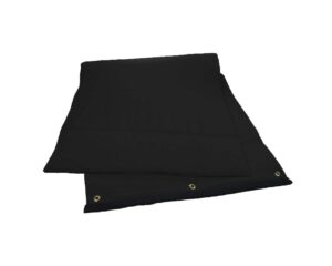 audimute isolé sound barrier and sound absorption sheet | mlv sound blocker - block sound | soundproofing sheet - sound blanket - reduce noise - acoustic foam alternative | - (black)