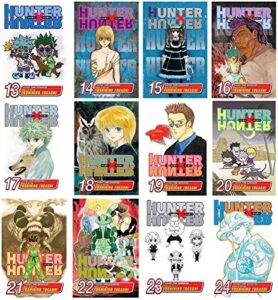 hunter x hunter manga set, vol. 13-24