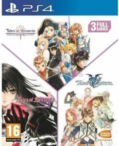 bandai namco entertainment 225644 tales of vesperia + tales of berseria + tales of zestiria compilation,black